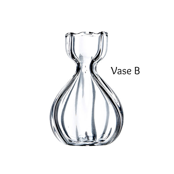 Mini Clear Glass Bud Vase Selection – Greige Lifestyle