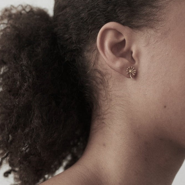 Dandelion Earsticks - Silver - Pernille Corydon – Greige Lifestyle