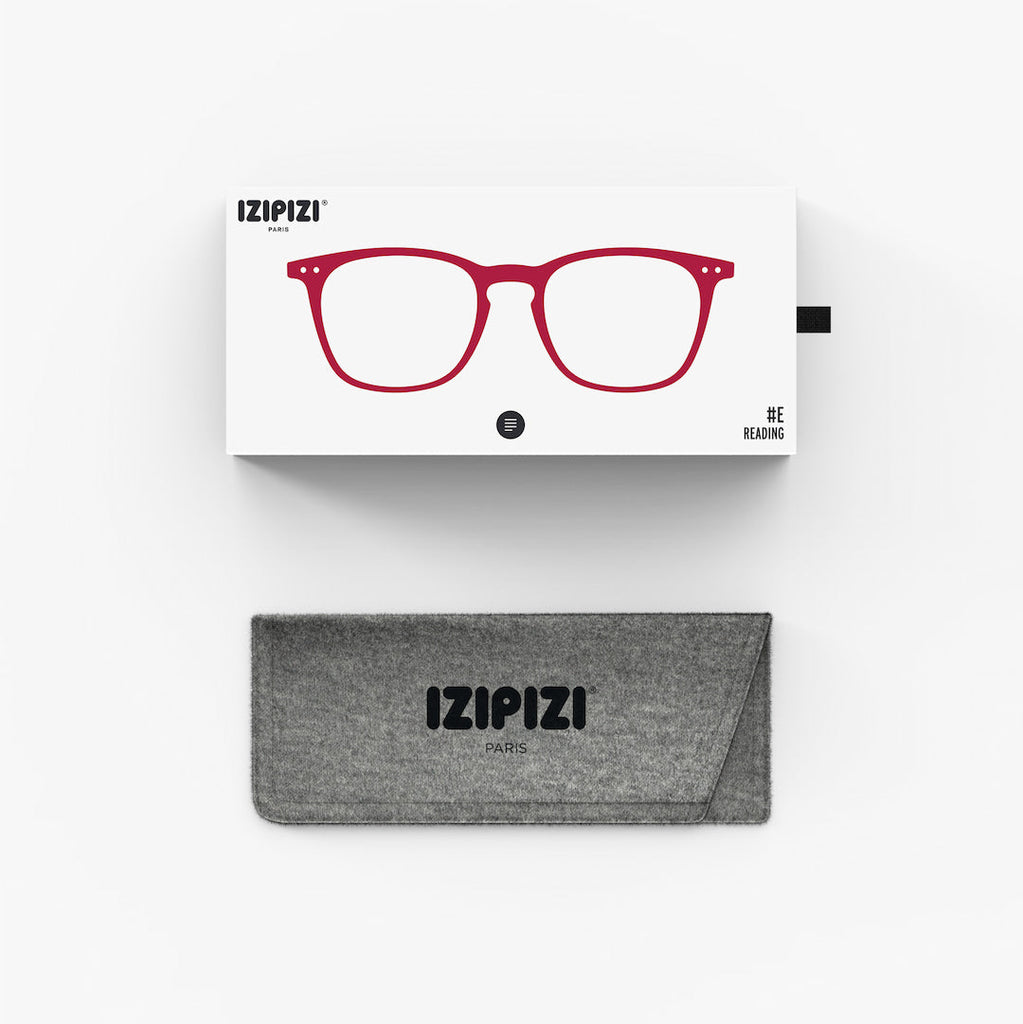 Izipizi Reading Glasses - Style E - Cherry Red – Greige Lifestyle
