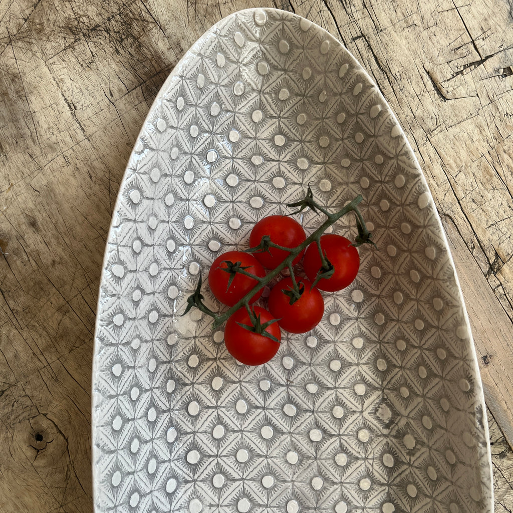 Wonki Ware Bamboo Platter - Medium - Warm Grey Lace B – Greige Lifestyle