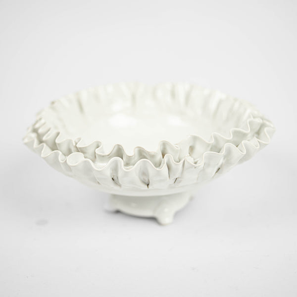 Claudine - Ceramic Ruffled Edge Bowl - Two Style Options – Greige Lifestyle