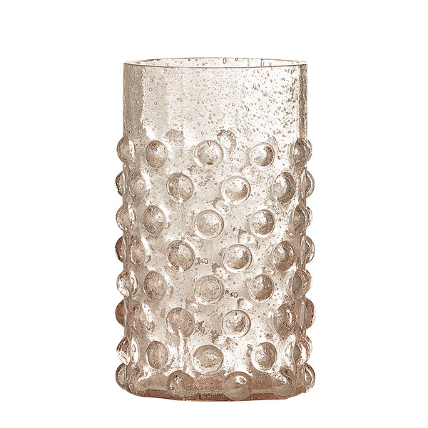 Bobble Glass Tumbler - Recycled Glass - Rose – Greige Lifestyle