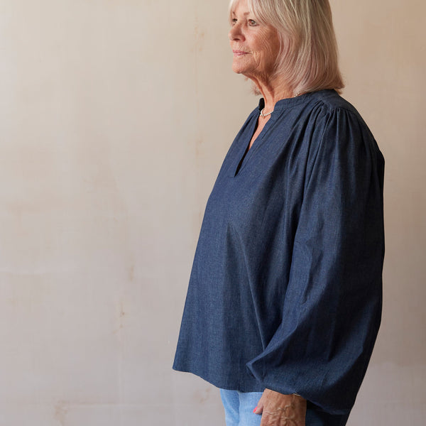 Deb Shirt from Chalk - Dark Denim – Greige Lifestyle